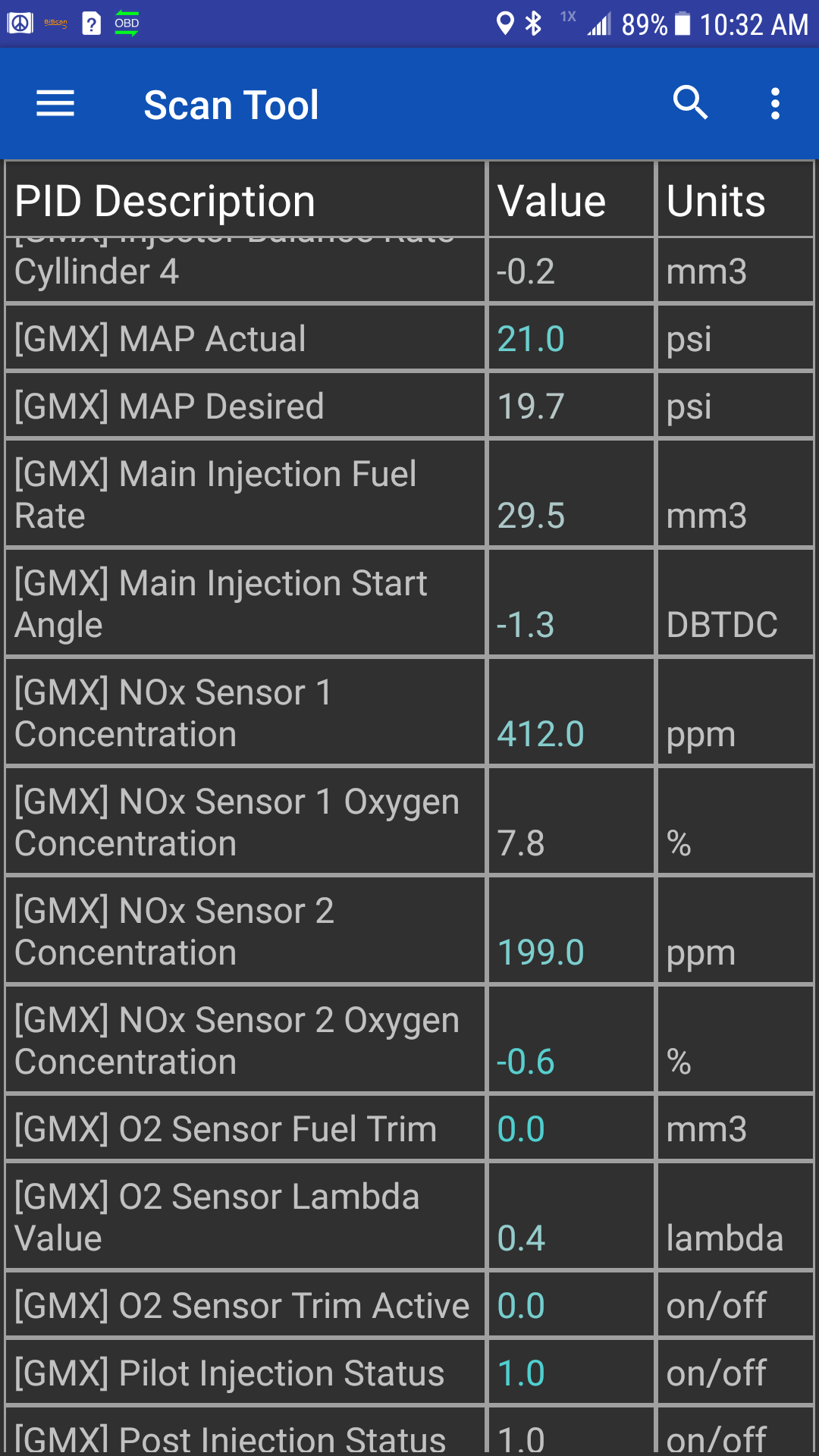 NOX sensor readings | Chevrolet Cruze Forums NOX sensor readings | Chevrolet Cruze Forums